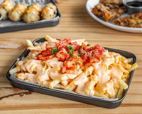 Kimchi load Fries – GANGNAM